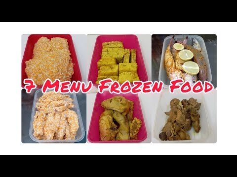7 Macam stock lauk Frozen Food praktis untuk sahur dan buka puasa - YouTube