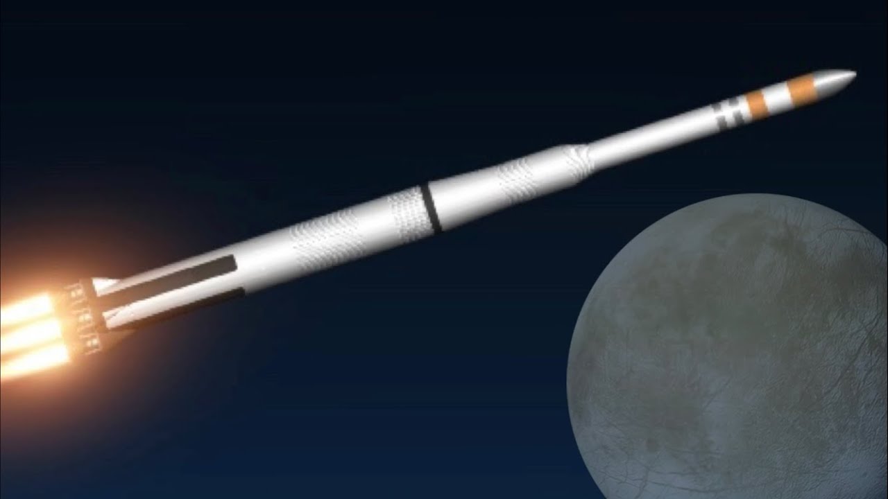 Crewed single launch Europa landing in SFS! (Blueprint in description ...