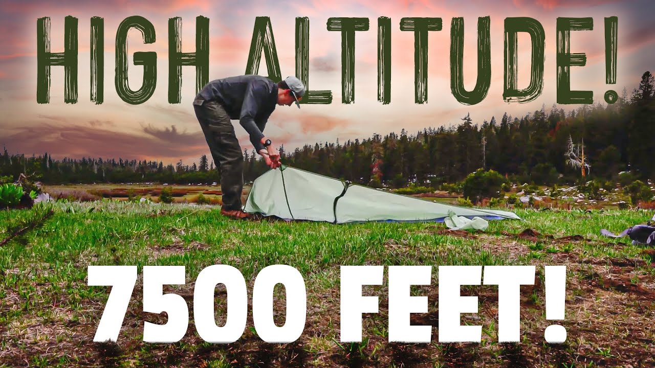 Solo Backpacking at 120 acre high Alpine Meadow 2021 - YouTube