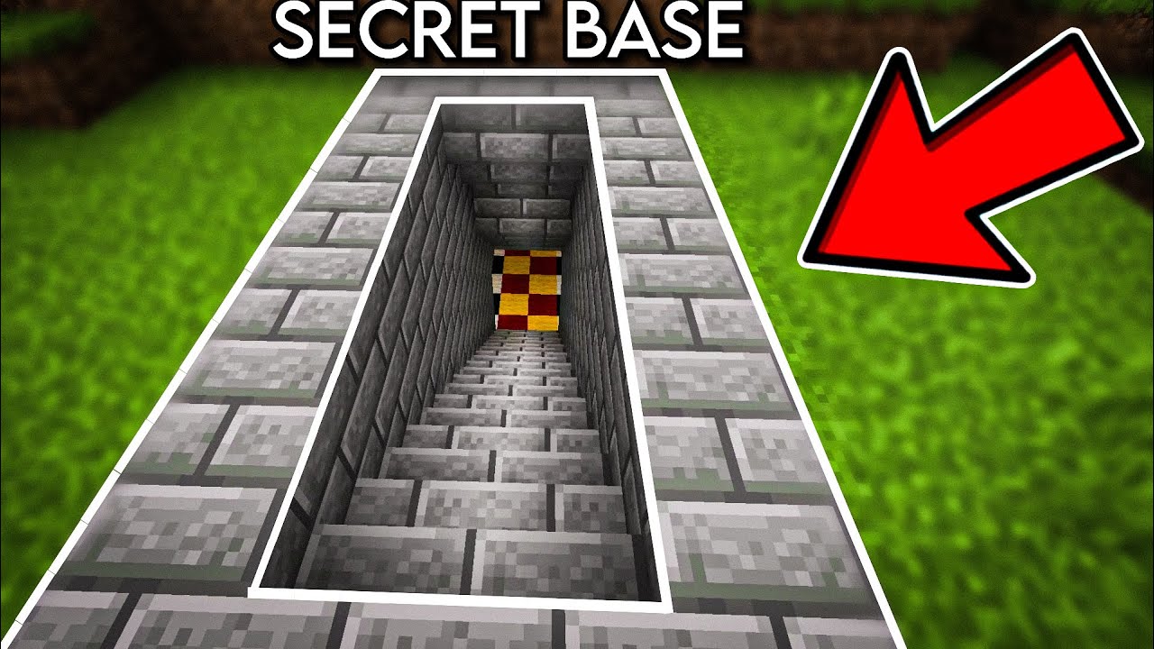 i built a SECRET BASE in MINECRAFT [ Ep 1 ] - YouTube
