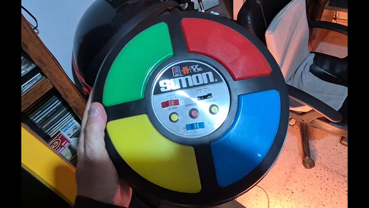 JUEGO ELECTRONICO "SIMON" de TOP TOYS 1978 - RESTAURACION - YouTube