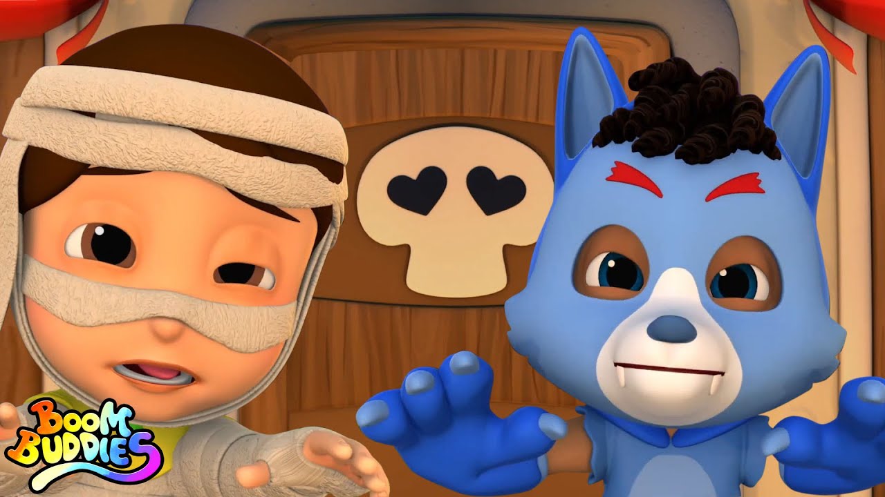 é Uma Noite Assustadora Rimas de Halloween e Canção infantil ~ Boom ...