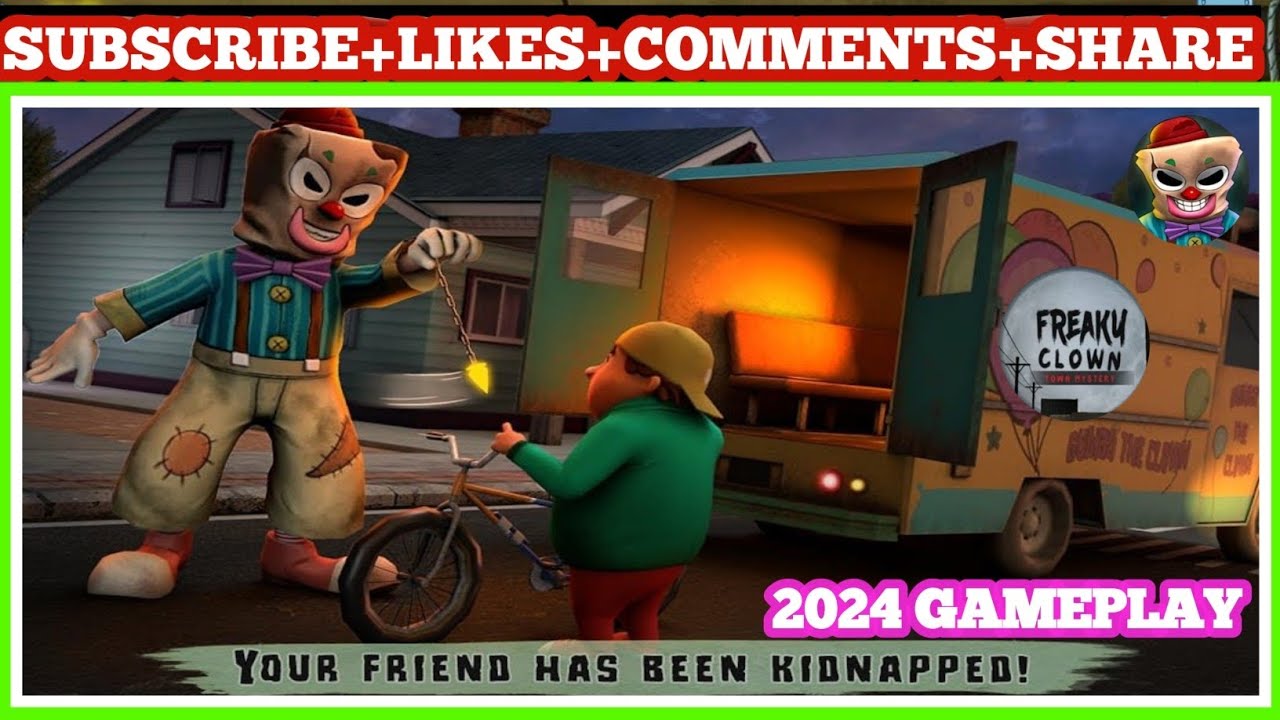Freaky Clown Town Mystery \Freaky Clown Town Mystery horror Game\Freaky ...