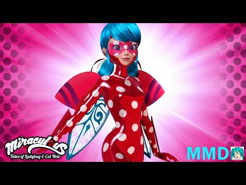 [MMD Miraculous Ladybug] Cosmobug Transformation - FANMADE - YouTube