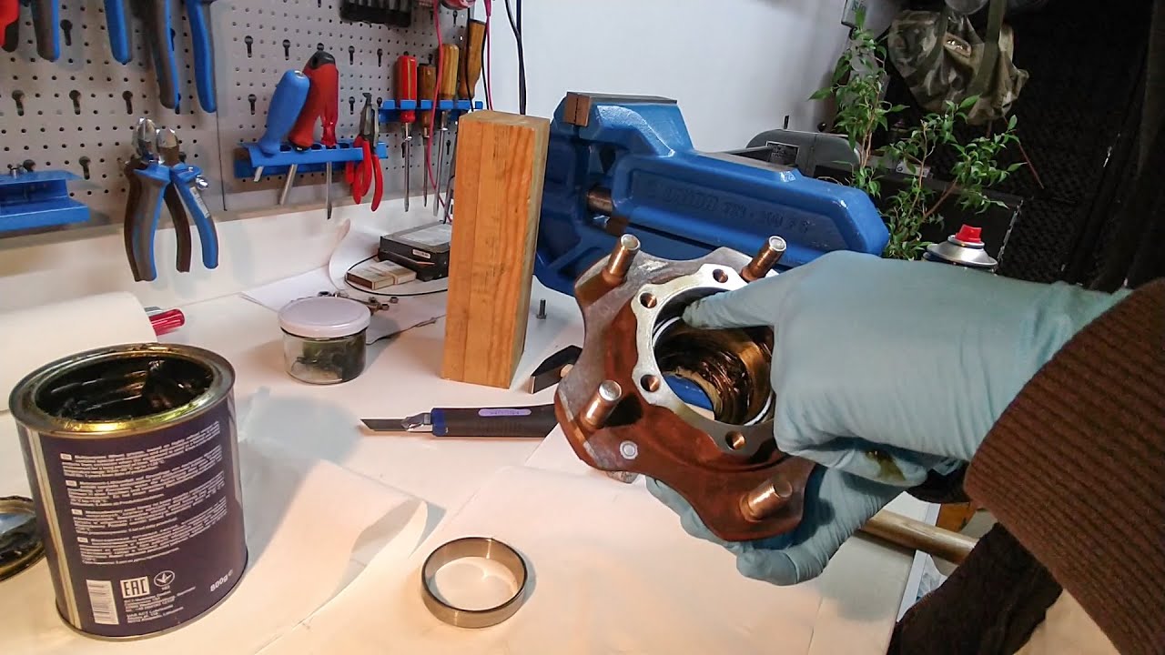 13 Suzuki Samurai Front Knuckle Rebuild Part 3 - Bearing Race Install ...