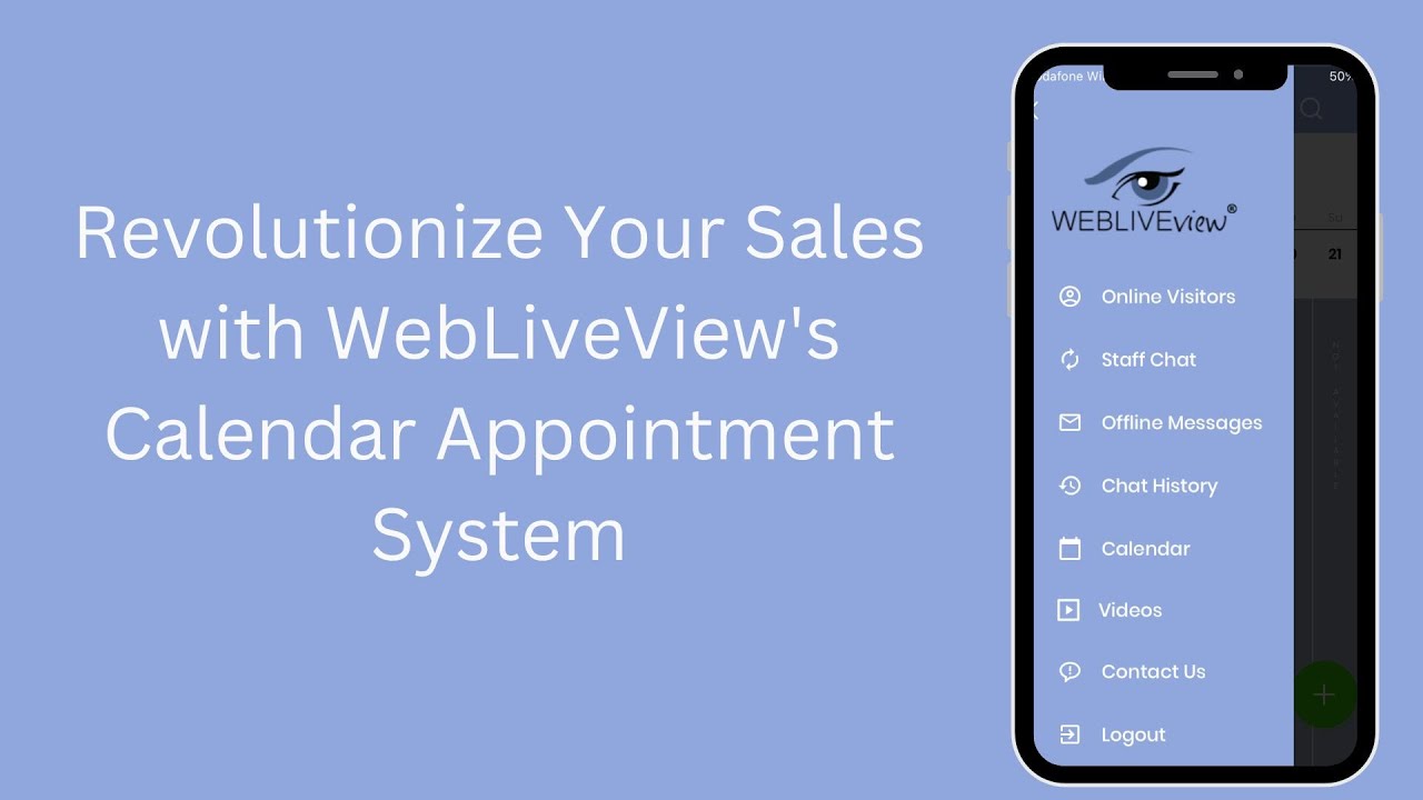Simplify Your Product Demos with WebLiveView's Calendar Appointment System - YouTube