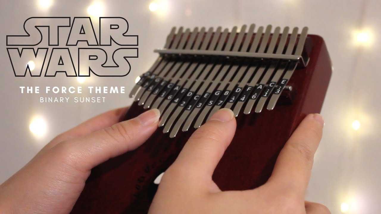 Star Wars - The Force Theme (Binary Sunset) 【Kalimba Cover】 - YouTube