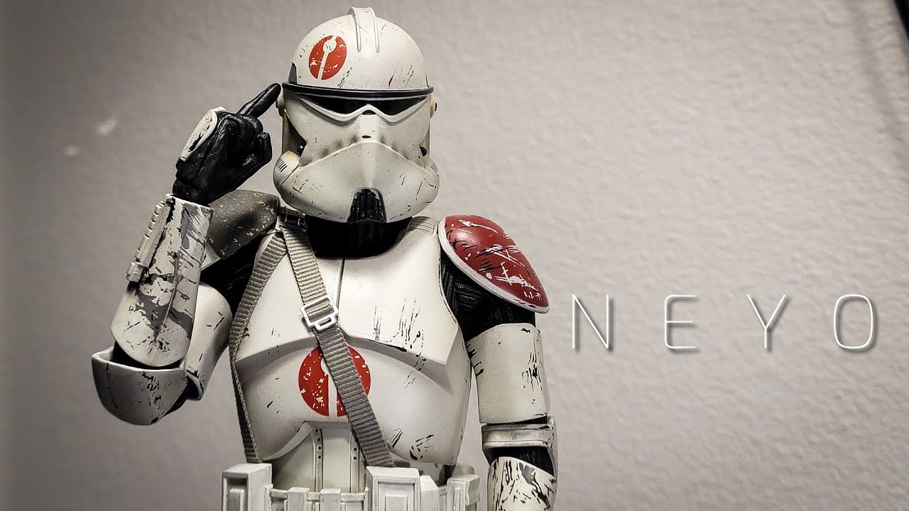 Sideshow Collectibles Commander Neyo Exclusive 1/6 Scale Figure 4K ...
