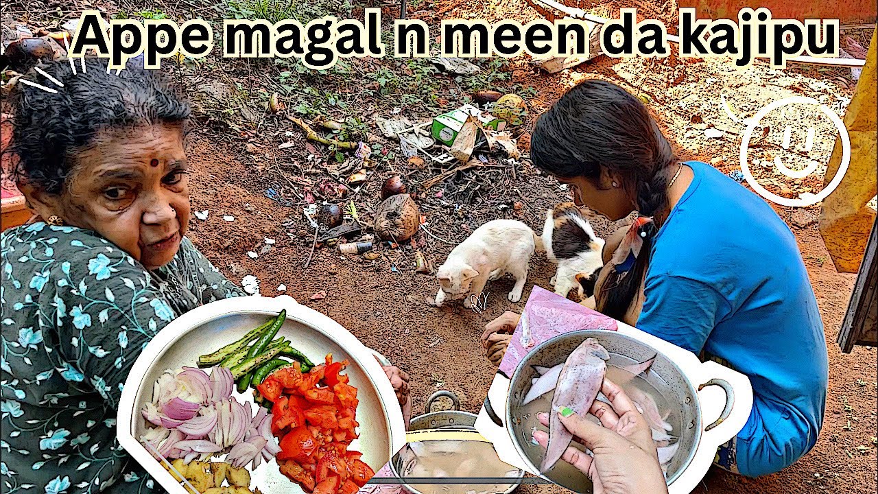 ಅಪ್ಪೆ magaln meen da kajipu 🤩 | Dolly vlogger - YouTube