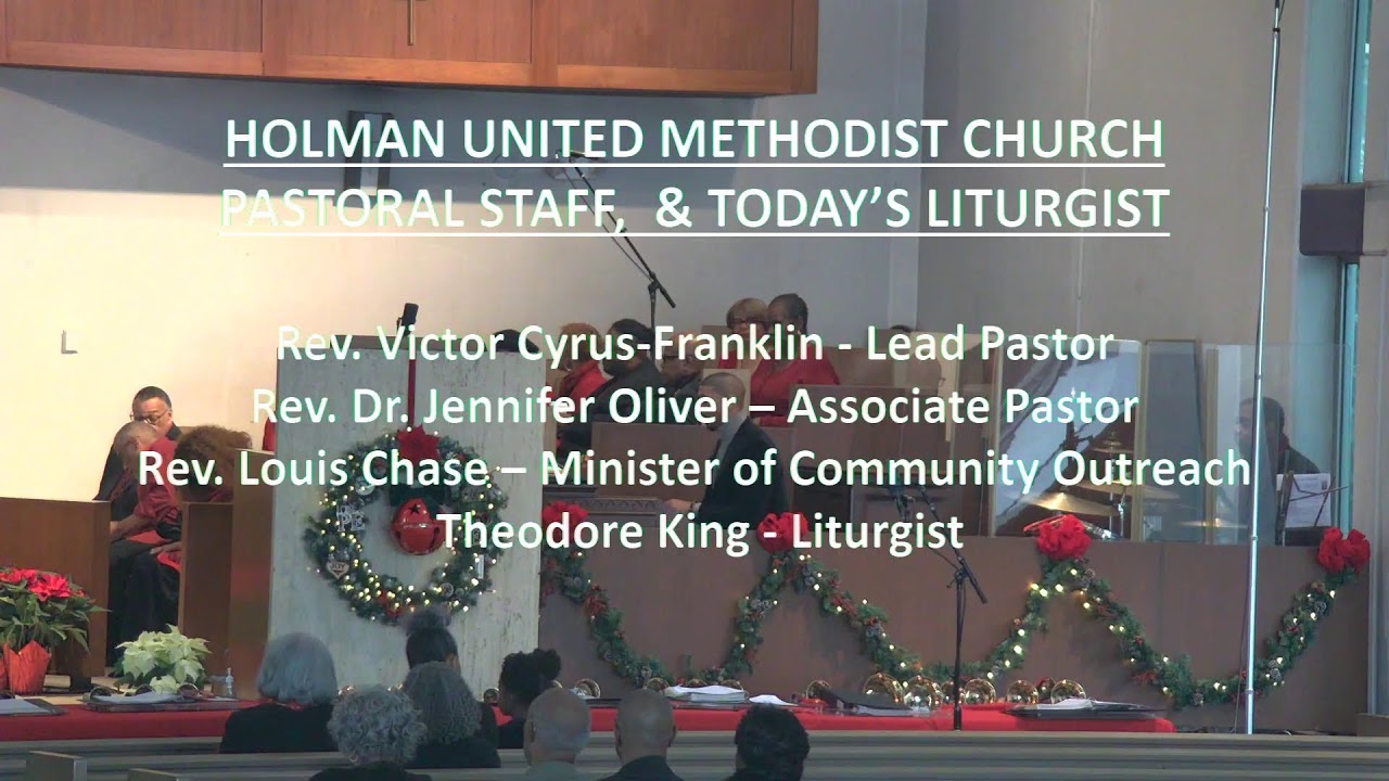 Holman United Methodist Church - December 22, 2024 - 8am - YouTube
