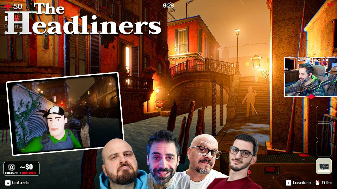 I FOTOGRAFI VANNO A VENEZIA - The Headliners - Gameplay ITA - YouTube