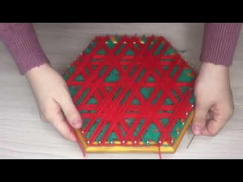 Все девочки в школе на уроке труда делали такую салфетку из пряжи. А вы ...