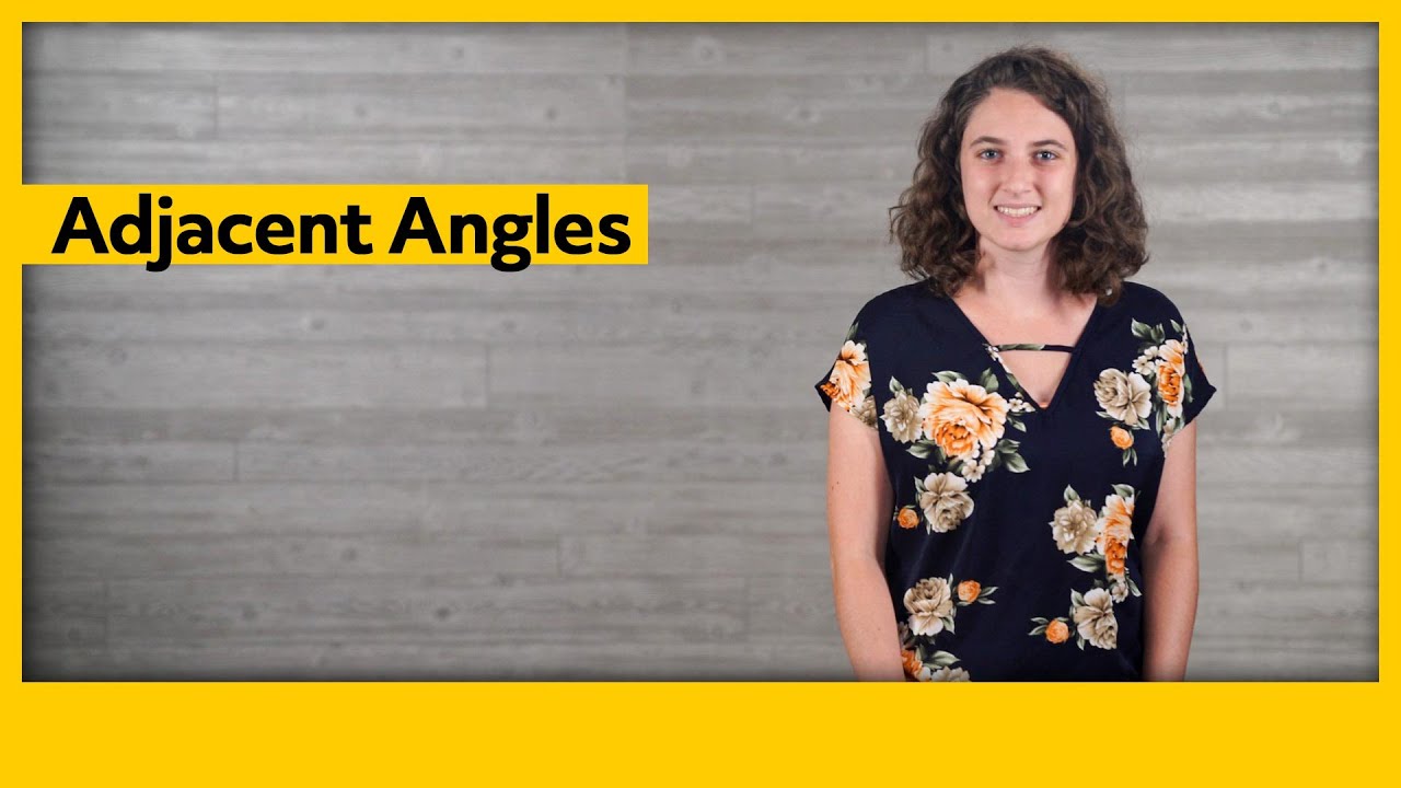 Adjacent Angles - YouTube