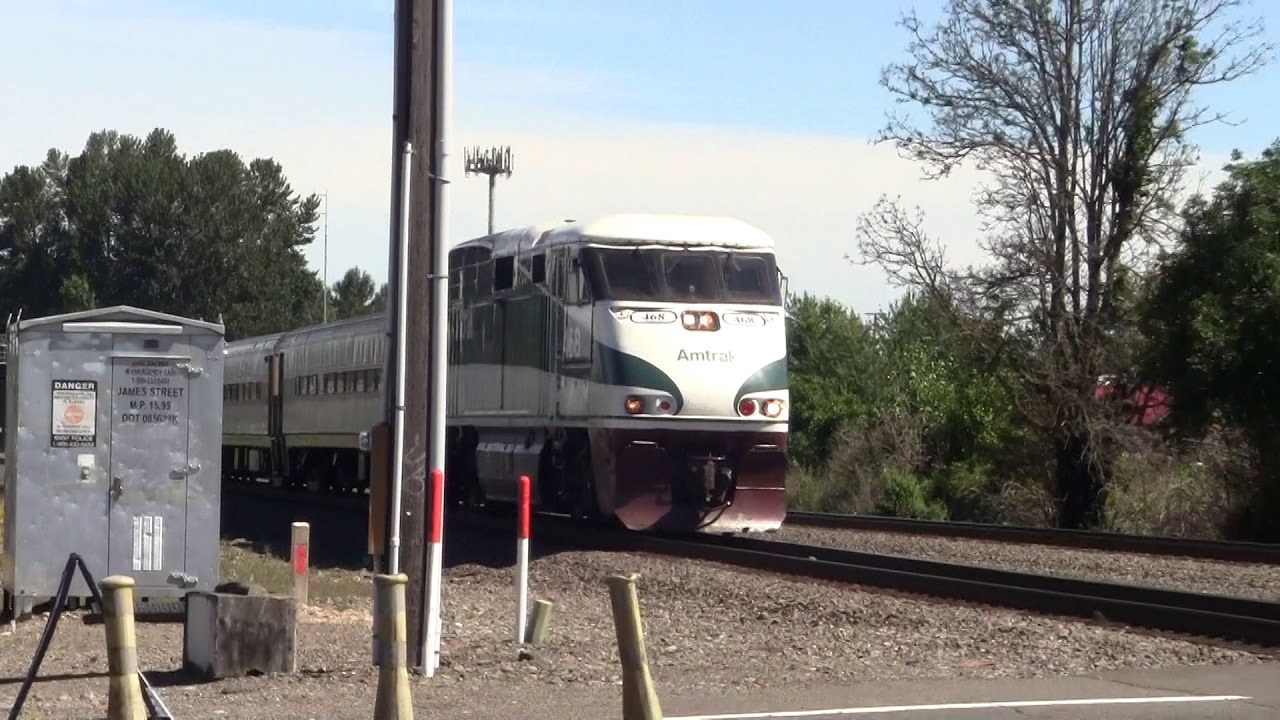 Amtrak With Horizon Cars - YouTube