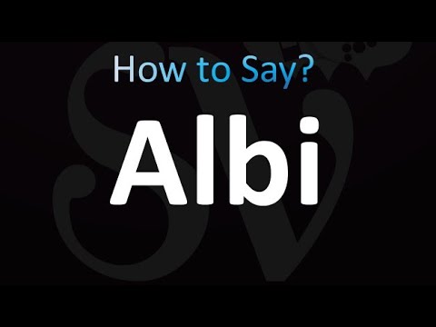 How to Pronounce Albi (correctly) - YouTube