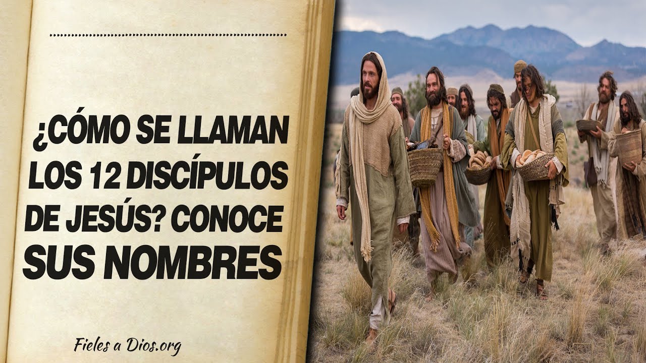 🙏 ¿Cómo SE LLAMAN LOS 12 DISCÍPULOS DE JESÚS? Conoce sus Nombres 📖 ...