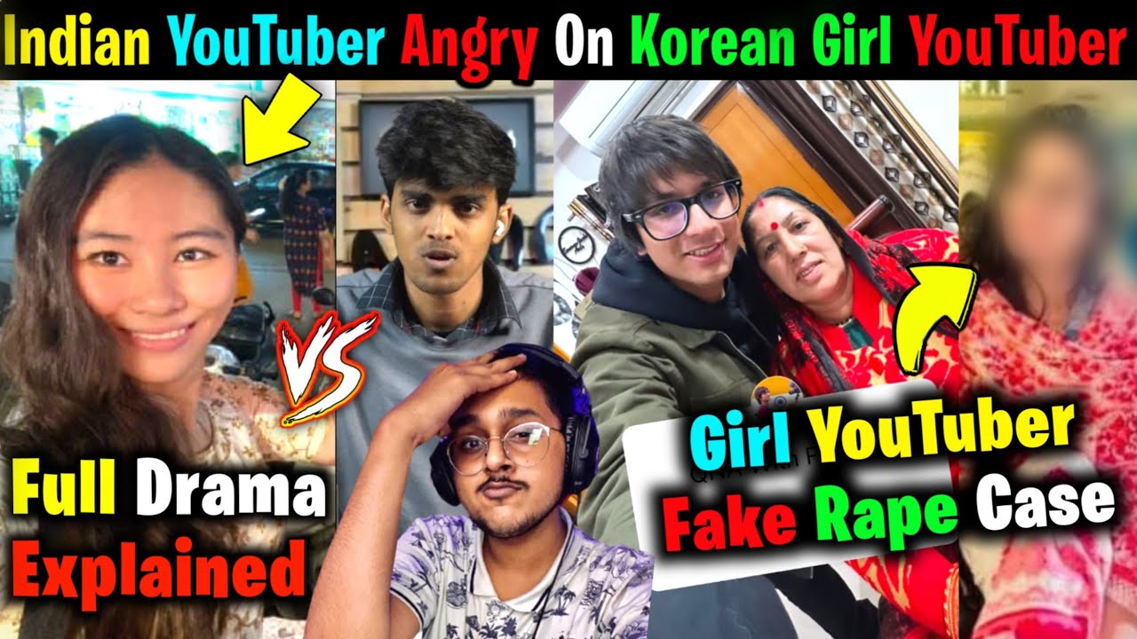 Indian Youtubers Angry On Mhyochi - Clout Chaser😡, Sourav Joshi Police Case, Namra Qadir, Manoj ...