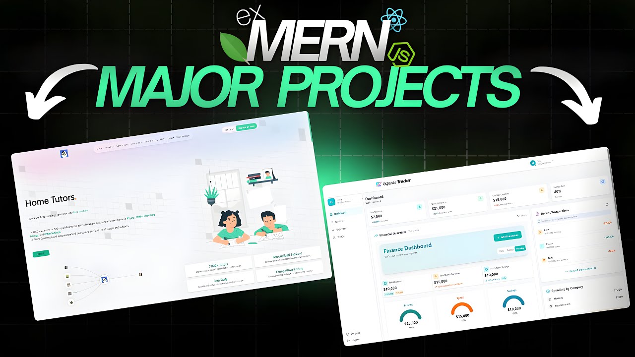 Full Stack Major Projects | MERN Course - YouTube