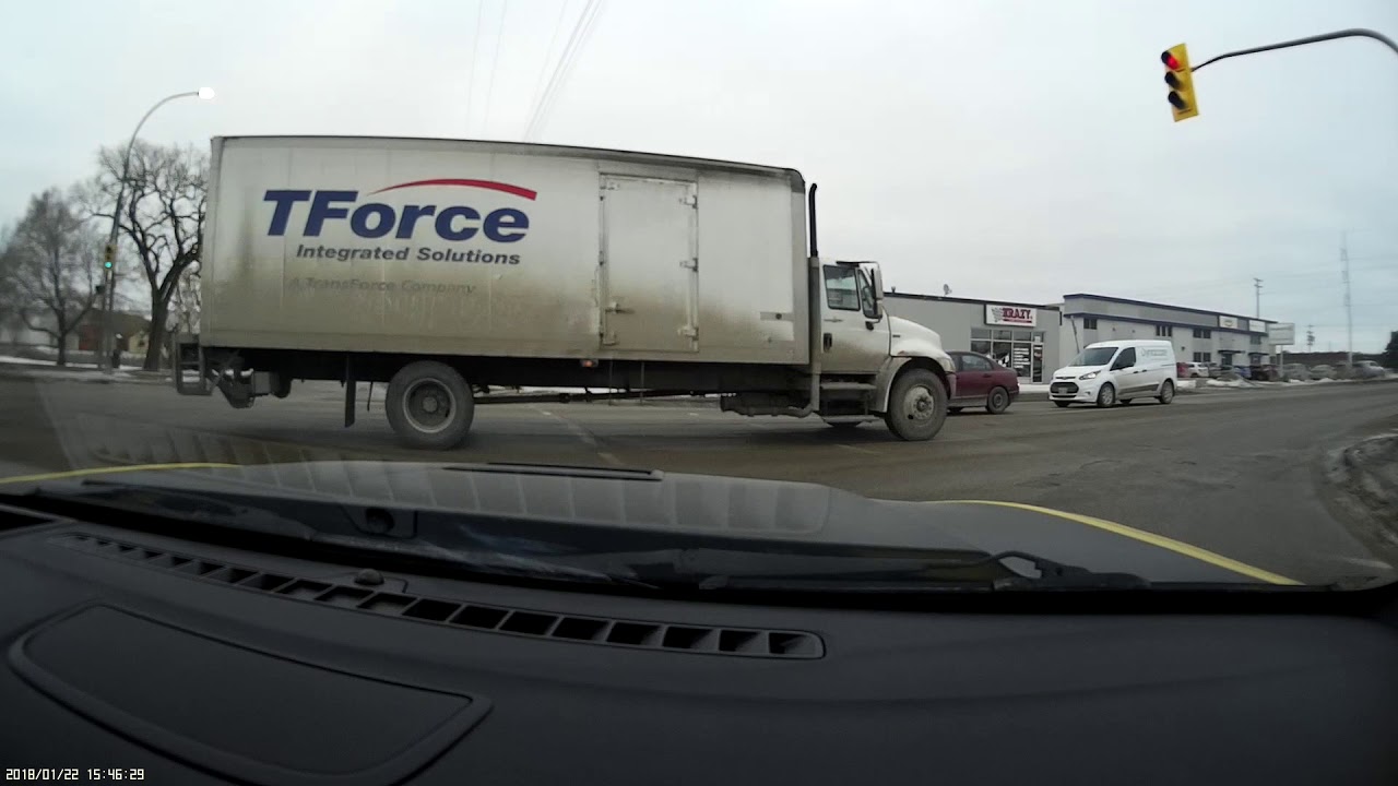 Red Light Runner - TForce Truck - YouTube