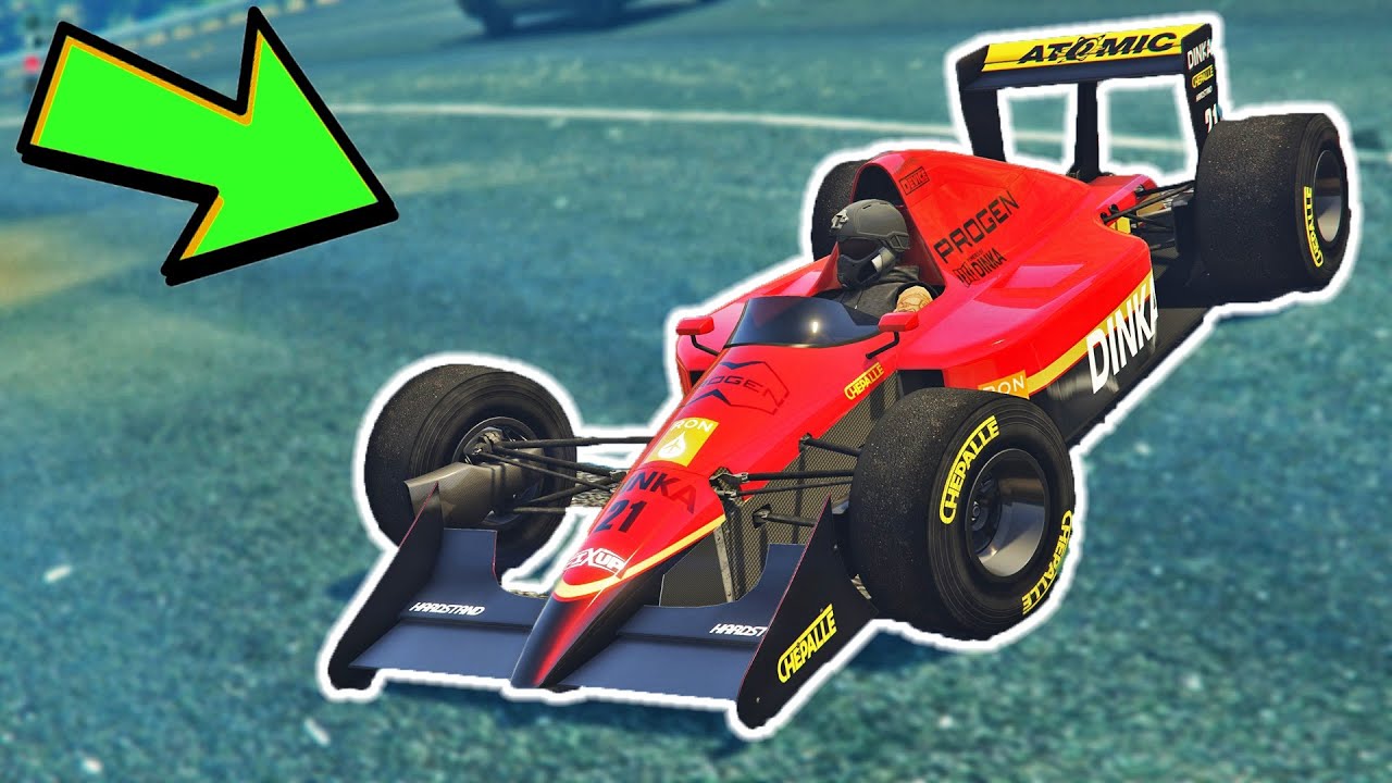 CORRIDA RODA EXPOSTA com NOVO CARRO PR4 (F1) - GTA V Online - YouTube