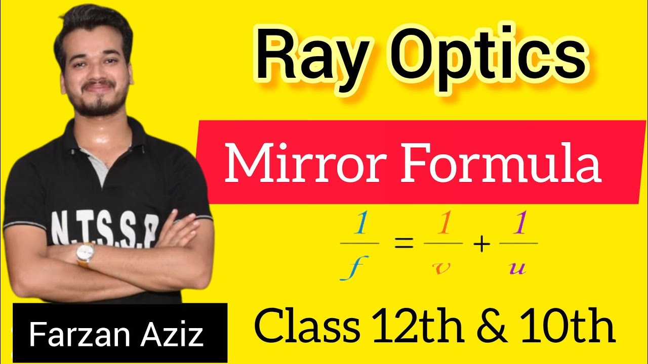 Mirror Formula Explained | Easy Derivation for Boards (Class 10th ...