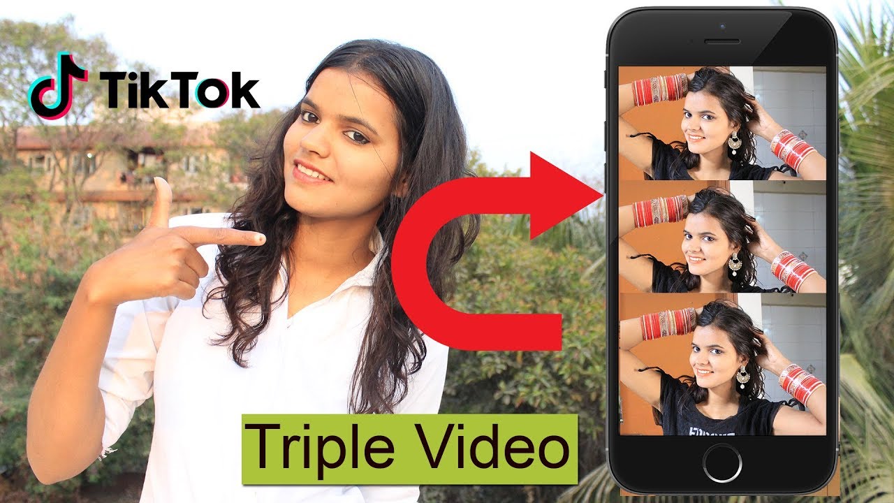 How To Make Triple Video On Tik Tok - YouTube