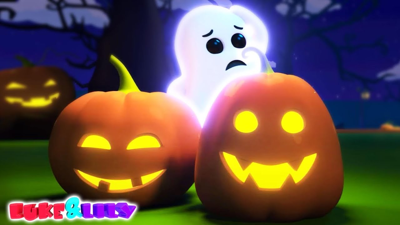 Five Little Ghost + More Halloween Rhymes And Cartoon Videos by Luke ...
