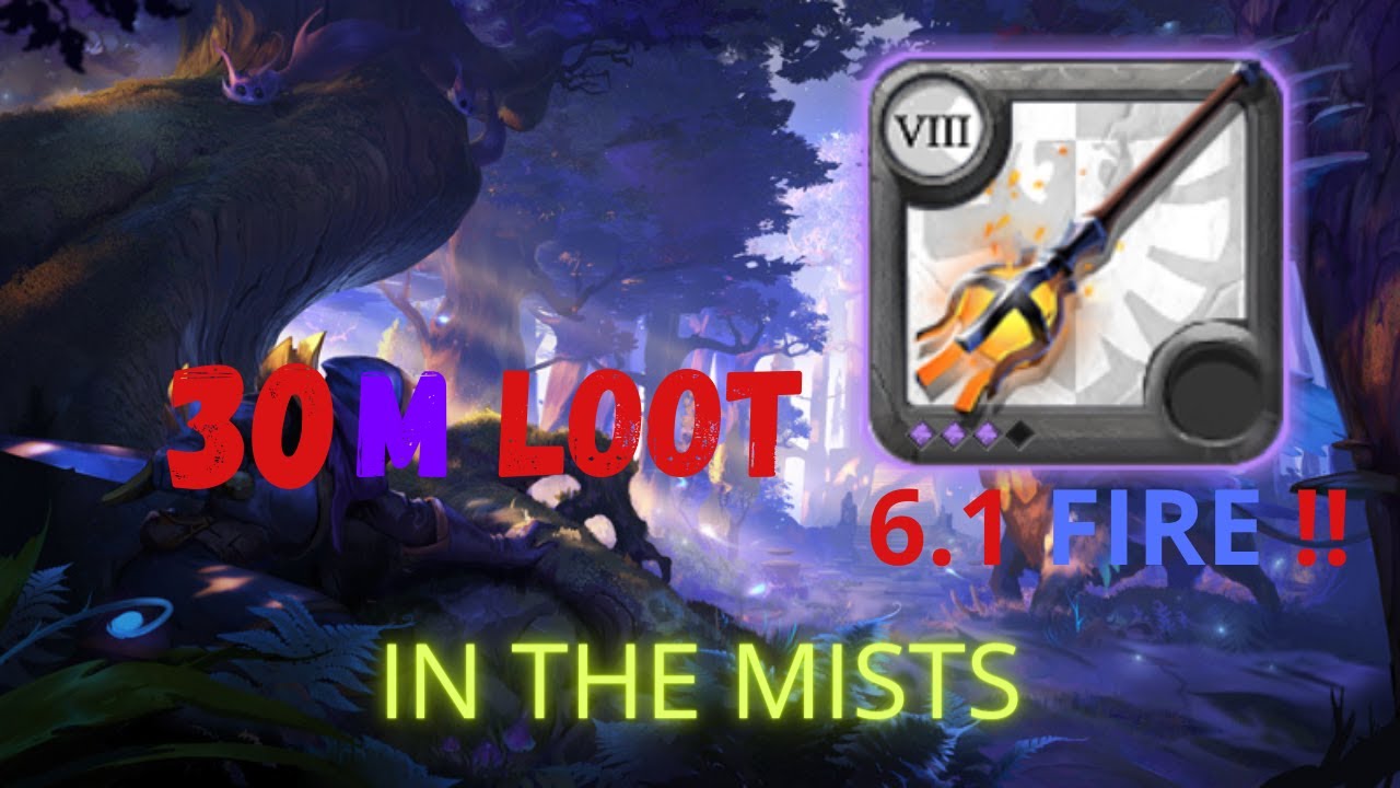 FIRE STAFF INSANE damage and survivability build || Albion Online PVP ...