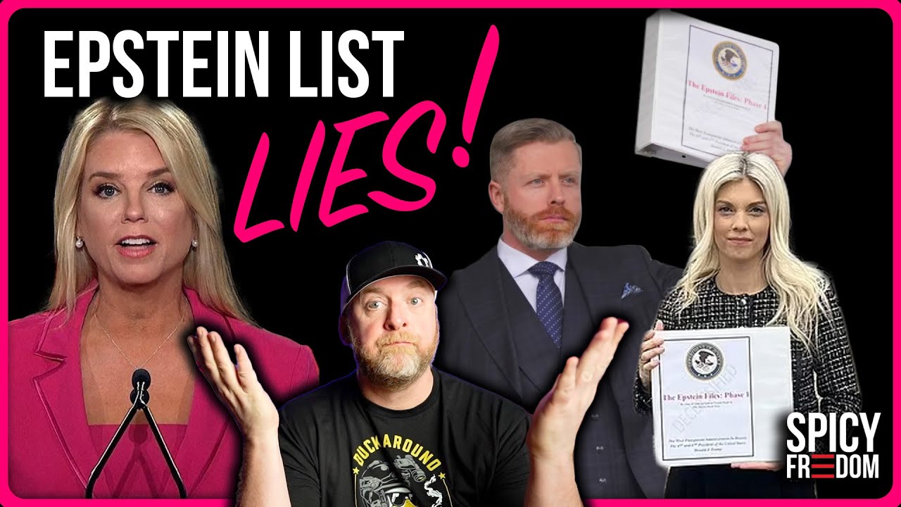 Epstein List LIES + Pam Bondi's NOTHING BURGER - YouTube