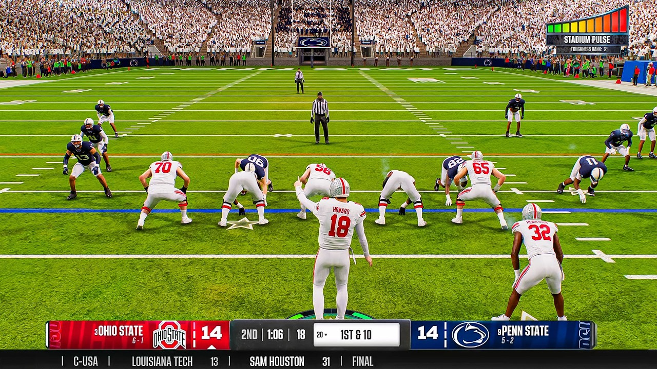 First Official College Football 25 FULL Gameplay! - YouTube
