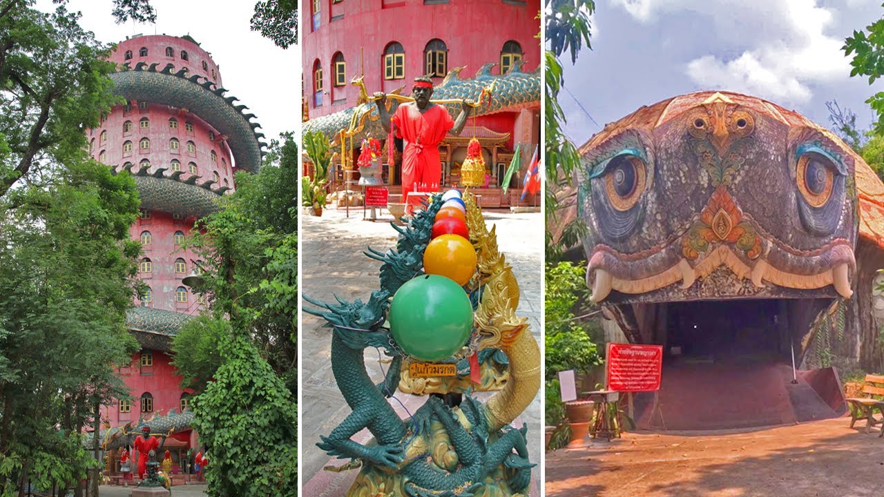 Exploring The Dragon Temple & A Giant Concrete Turtle / Underground ...