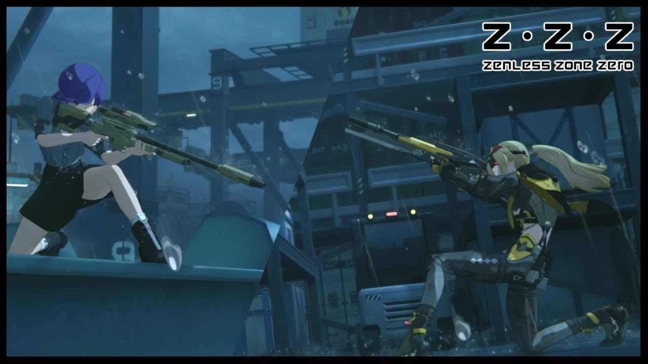 Trigger Vs Grim Vulture Cutscene Animation (Among The Forgotten Ruins) Zenless Zone Zero - YouTube