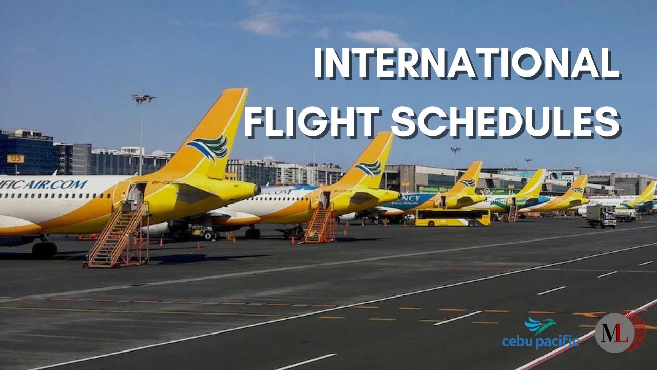 FLIGHT STATUS - Cebu Pacific Air - YouTube