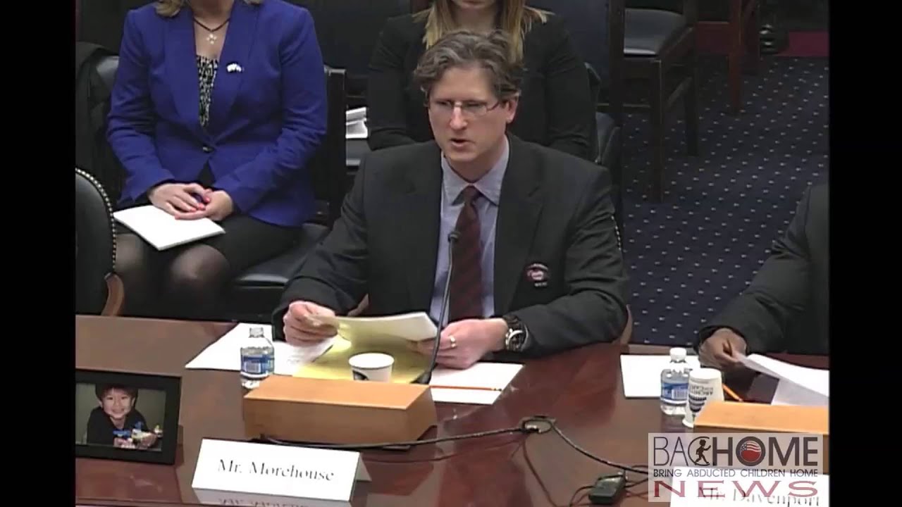 Testifying to Congress on Kidnappings to Japan- Jeffery Morehouse - YouTube