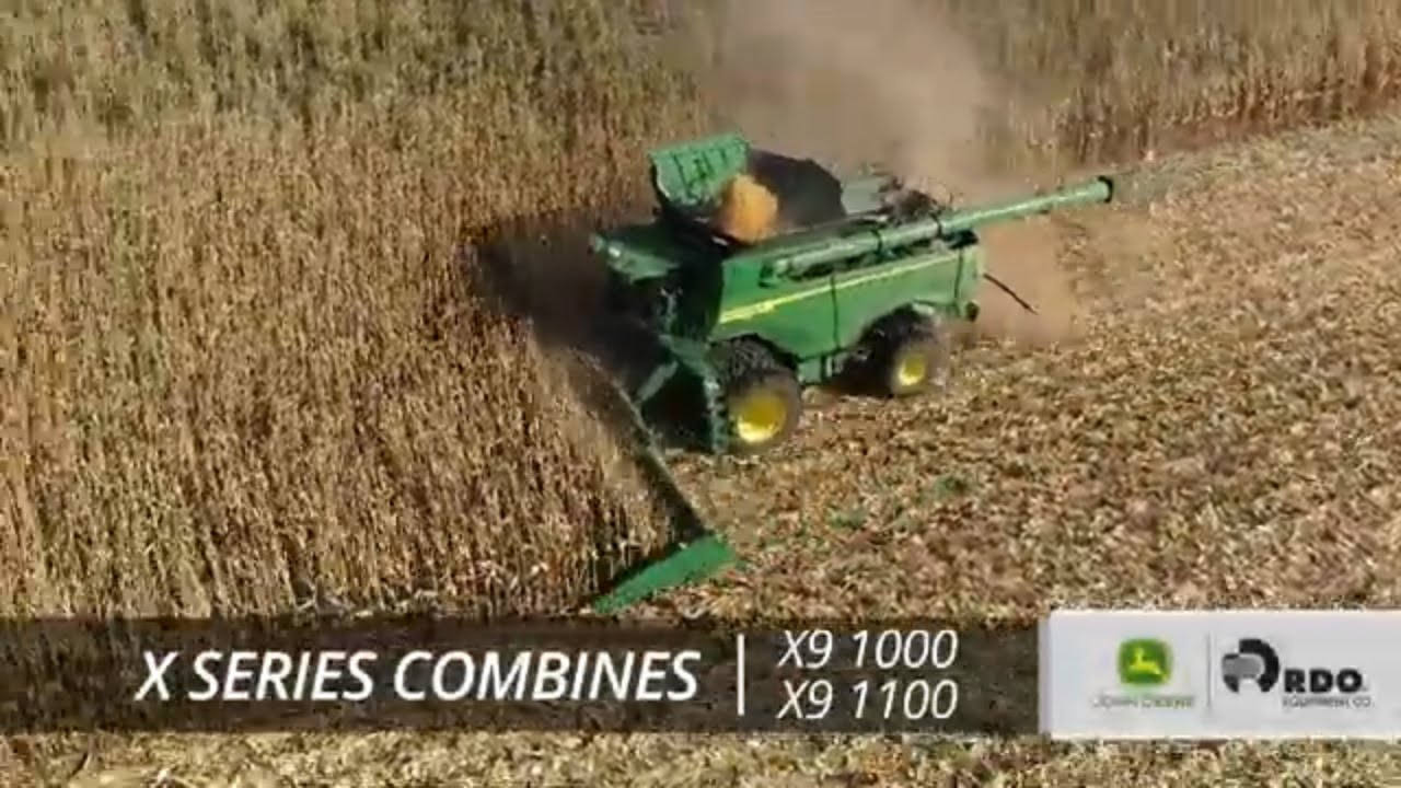 An Exciting Look at the John Deere X9 Combines for Harvest - YouTube