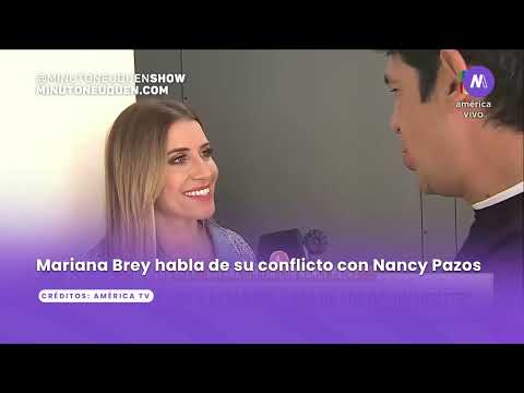 Mariana Brey habló de su pelea con Nancy Pazos - Minuto Neuquén Show - YouTube