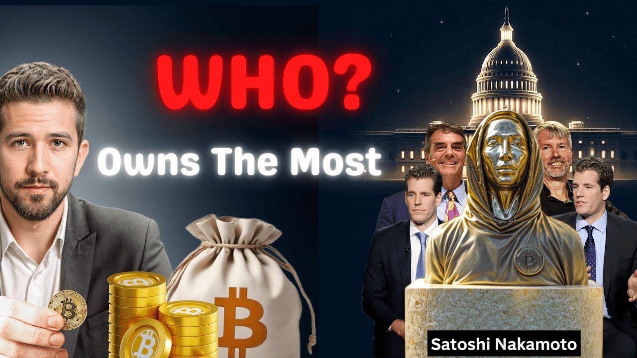 Who Owns the Most Bitcoin in 2024? | Bitcoin Whales Revealed! - YouTube