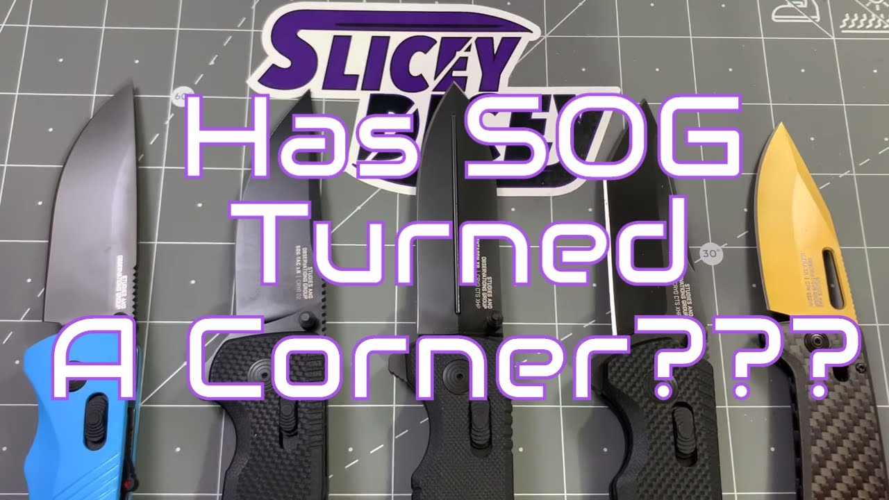 Five 2020 SOG Folders! SOG Moving the right direction FAST!!! - YouTube
