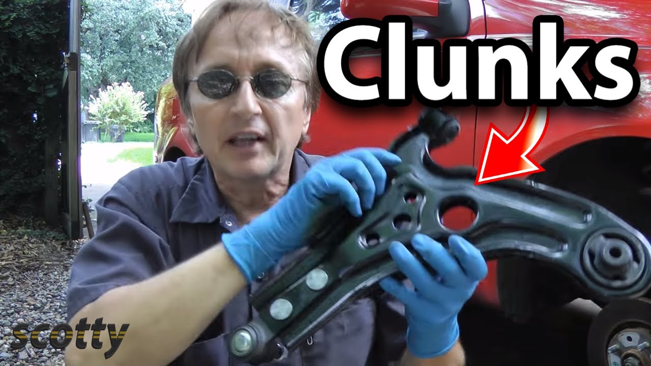 How to Fix a Car that Clunks (Lower Control Arm) - YouTube