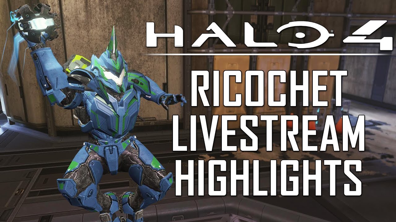Halo 4 Ricochet Livestream Highlights - YouTube