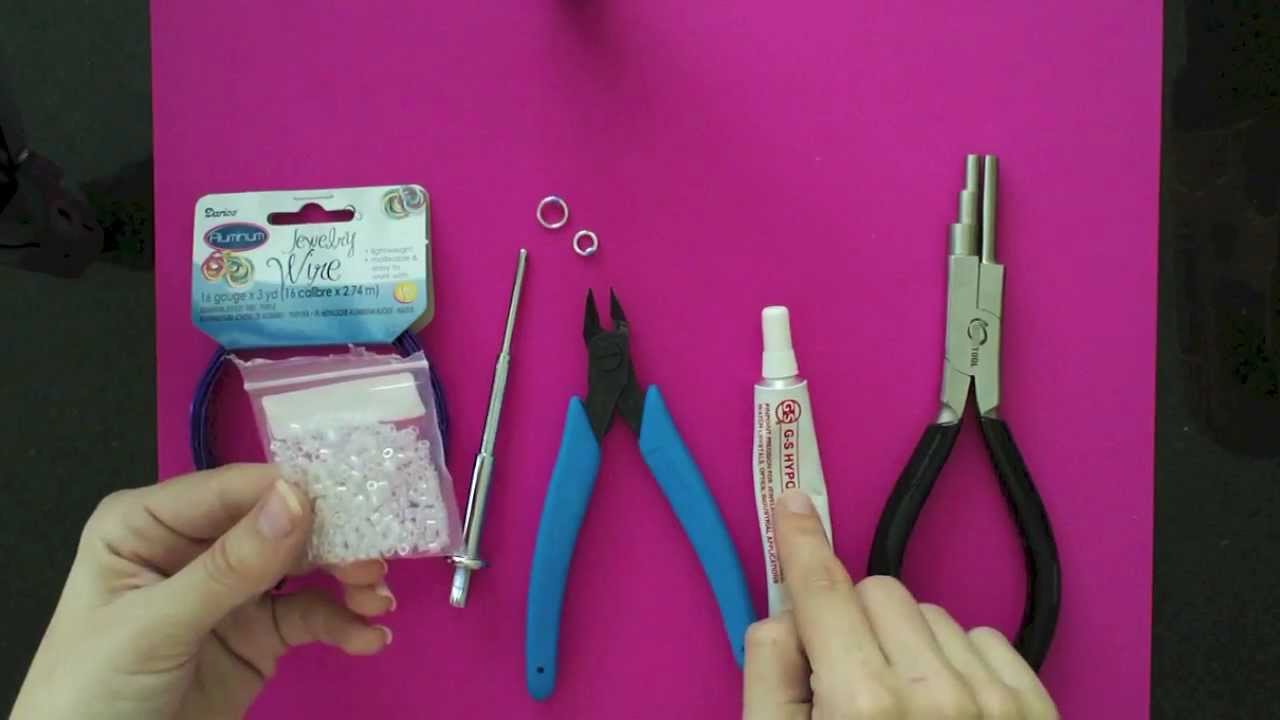 Snag Free Stitch Marker Tutorial: Part 1 Tools and Materials - YouTube