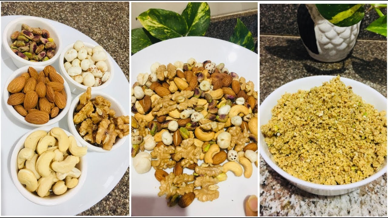 How to make healthy nuts Powder for baby(with tips for grinding ...