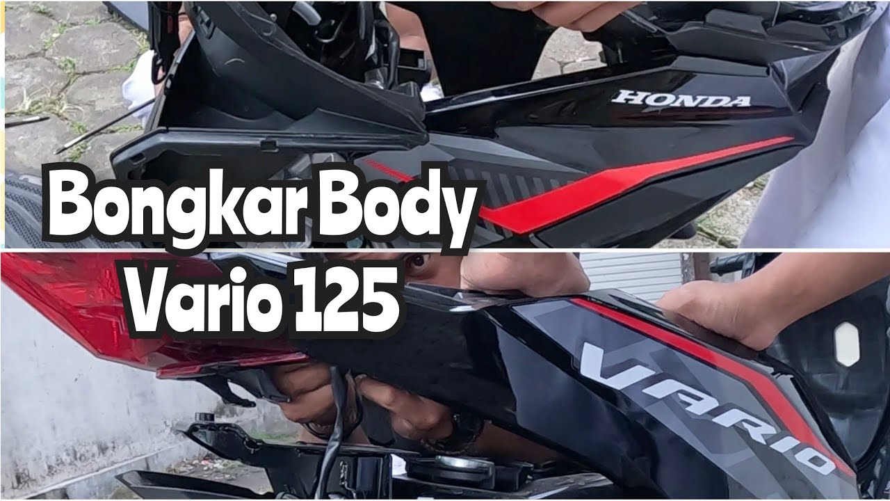 Proses Pembongkaran Body Vario 125 | Cek Rangka Vario ‼️ - YouTube
