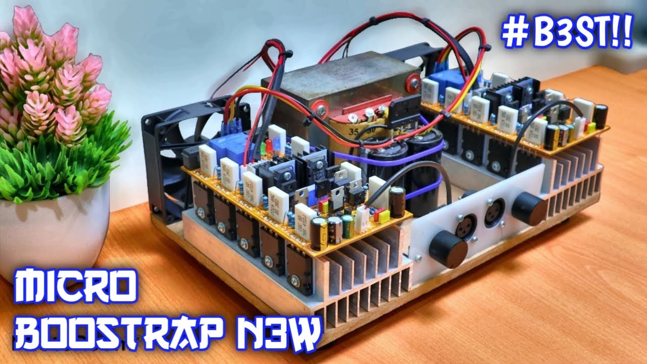 [DIY] 600W + 600W Low-Mid Clarity Powerful Amplifier 2SC5200 & 2SA1943 ...