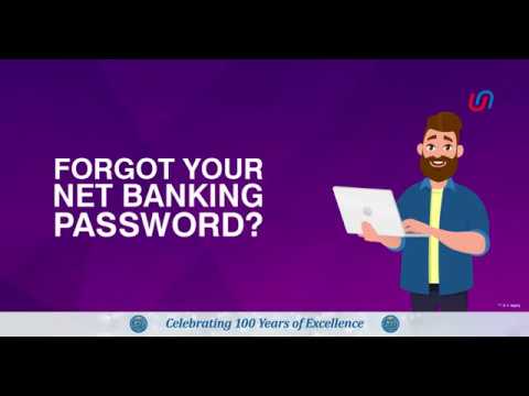 Reset Internet Banking Password | Union Bank of India - YouTube