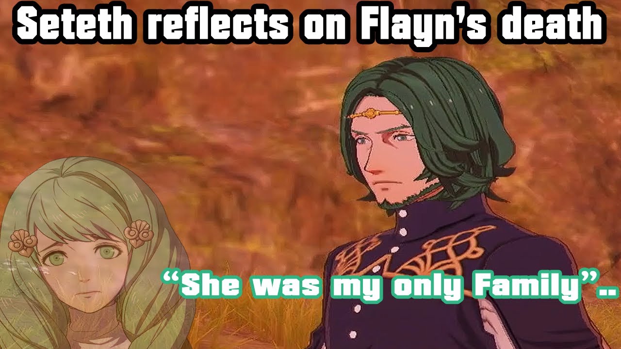 Seteth reflects on Flayn's death - YouTube