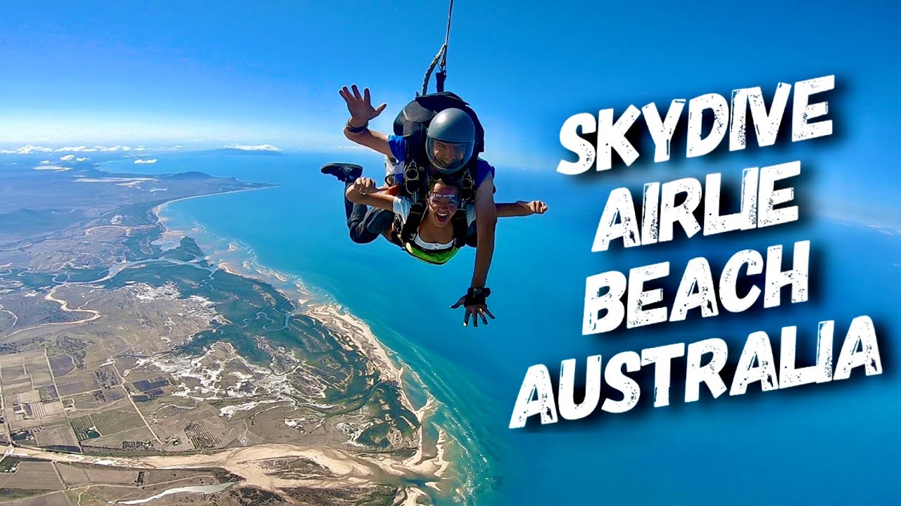 SKYDIVE, BEACH LANDING, AIRLIE BEACH | NOVEMBER 2018 - YouTube