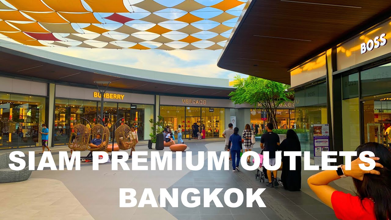 (4K)WALKING TOUR SIAM PREMIUM OUTLETS BANGKOK - YouTube