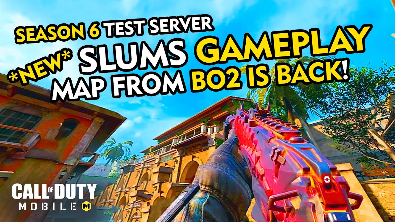 MAP FROM BLACK OPS 2 IS BACK! Slums Gameplay | Call Of Duty: Mobile ...