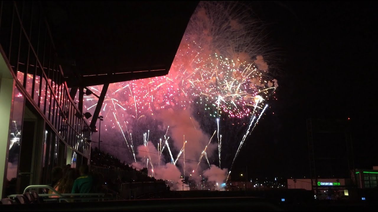 2014 CWS Home Run Derby Fireworks show. TD Ameritrade Park. July 3rd ...